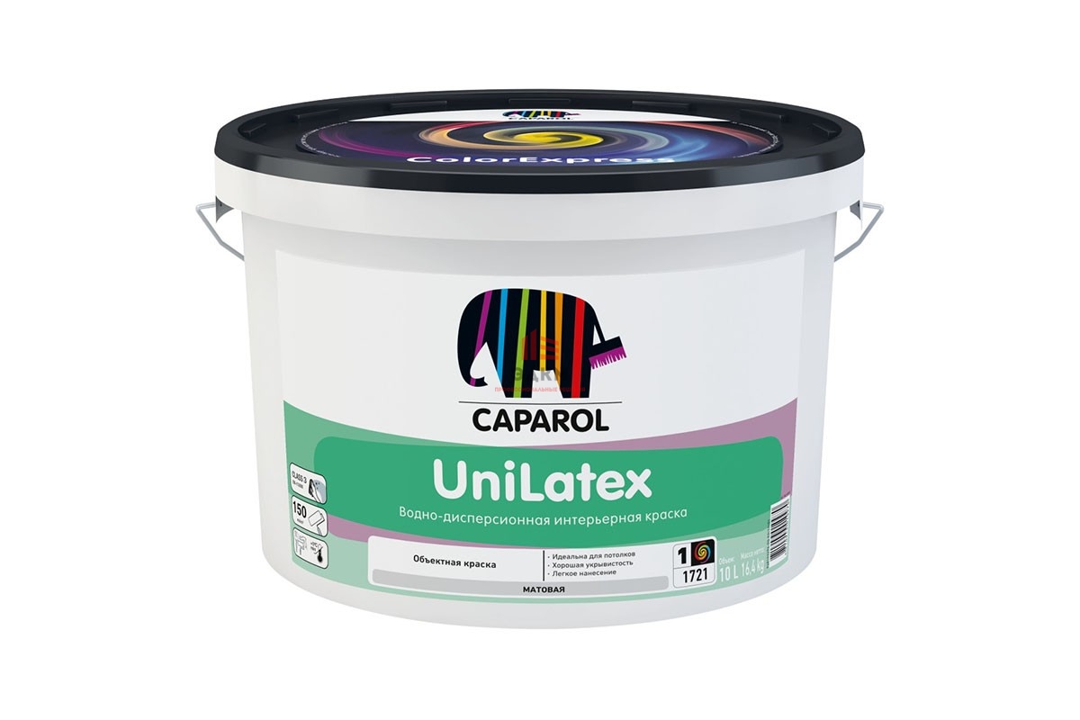 Caparol UniLatex / Капарол Унилатекс краска интерьерная экологичная 10 ...