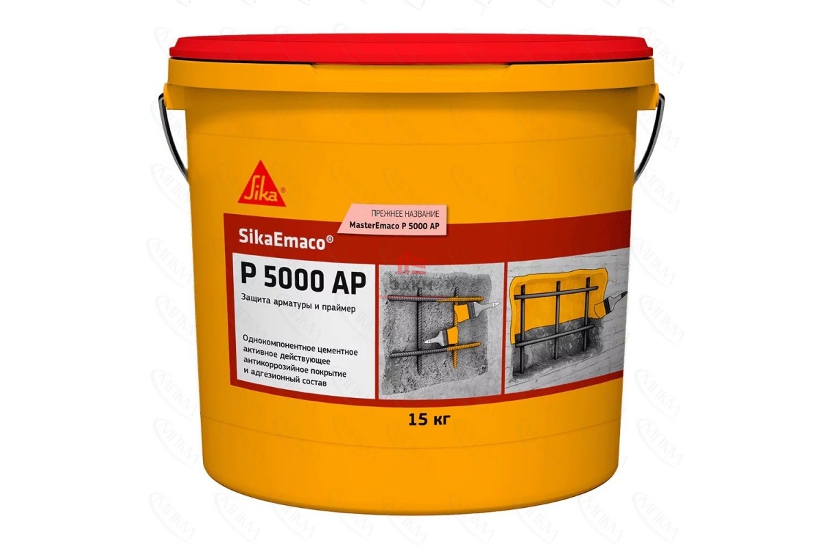 Смесь для защиты арматуры SikaEmaco P 5000 AP (MasterEmaco® P 5000 AP ...