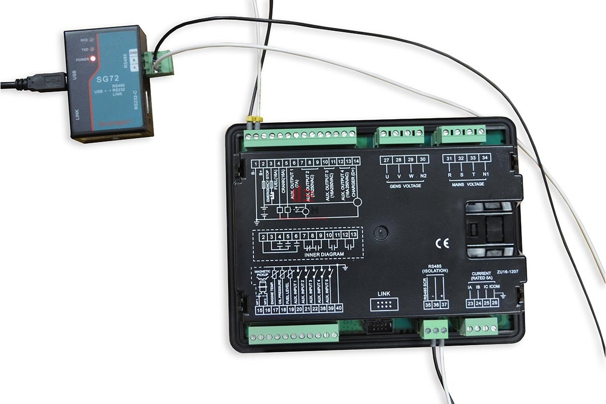Контроллер SMARTGEN HGM-6120 купить в Москве в интернет-магазине ТД ...